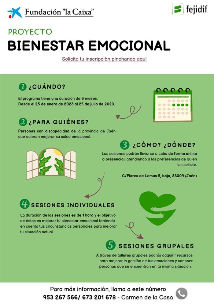 FEJIDIF | ¿Cómo mejorar tu bienestar emocional?