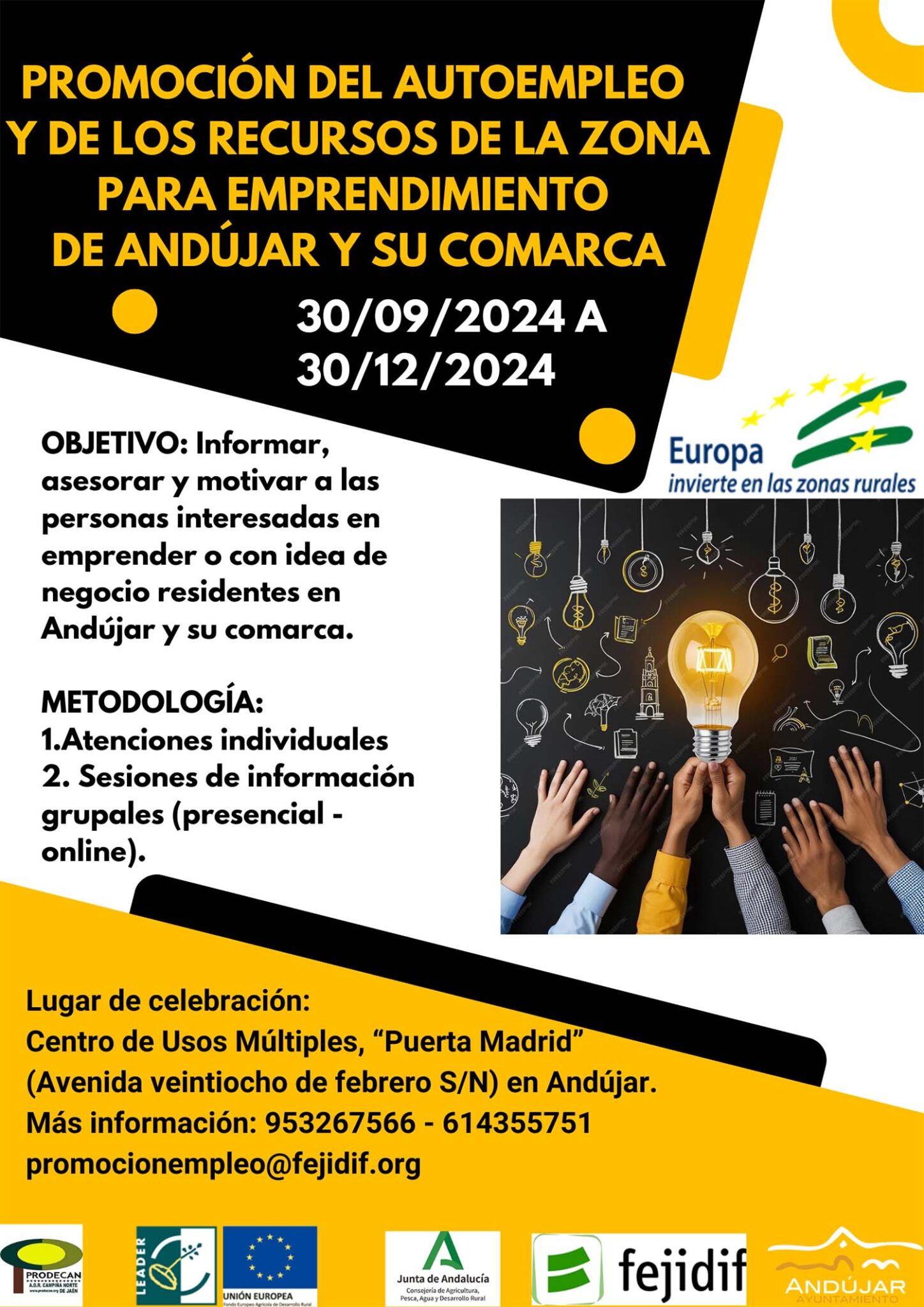 FEJIDIF | Autoempleo: alternativa para la incorporación al mercado laboral